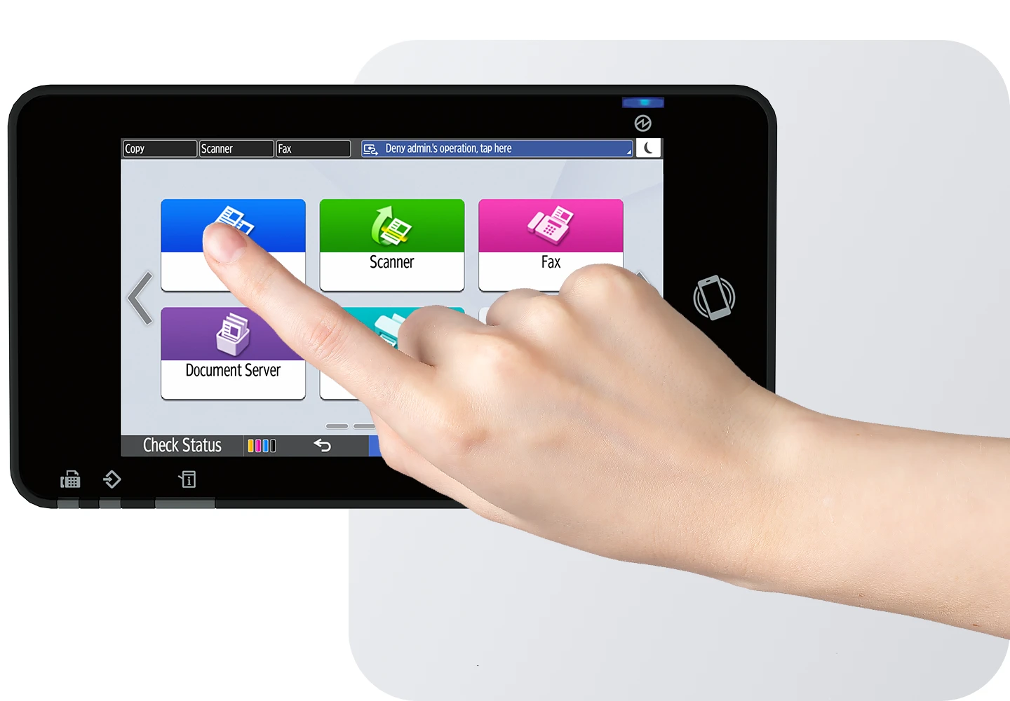 RICOH Smart Operation Panel Technology | Ricoh Sverige